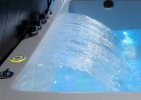 China Spa Bathtub with Waterfall Feature for Single Soaking for sale