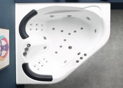 Cina 1500 mm Serie Diamond Corner Whirlpool vasca da bagno per 2 persone in vendita