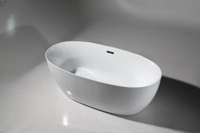 China Ladodo Slim Edge 1500mm eivormige badkuip Pop Up Drainage en kleur Geen verandering for sale