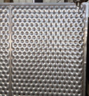China Laser Welding Pillow Plate for Heat Exchanger Fresh Produce Thermo Plate for sale