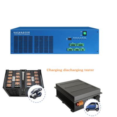 China 100V 20A Charge  40A Discharge Battery Pack cycle test Aging Machine for AGV lithium battery pack for sale