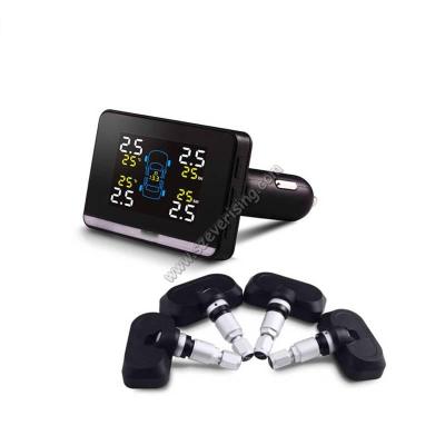 China Car TPMS Valve Tire Pressure Monitoring System with 4 TPMS Sensors for sale