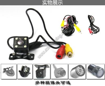 China IP67 Waterproof Car Camera Auto Parking Rearview Camera Reverse Camera with LED Light for sale