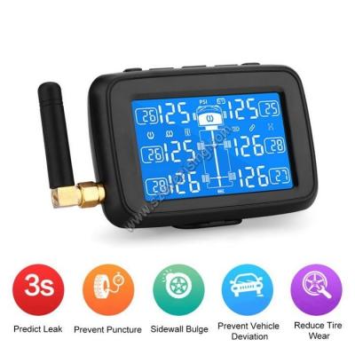 China 6 Wheels Truck TPMS12V tyre pressure monitors system TPMS Truck with internal external sensors for sale