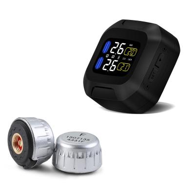 China New Arrive External sensor TPMS pressure tool for Motorcycle Tire Pressure Monitoring for sale