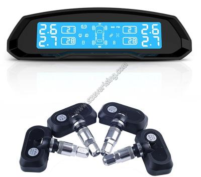 China Cheap Price TPMS Sensor  Solar Internal External Tire Pressure Sensor with LCD Display for all cars for sale