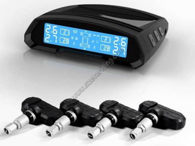 China Wireless Car Solar Tire Pressure Monitor system Sensor TPMS Sensor for  tyre safety for sale