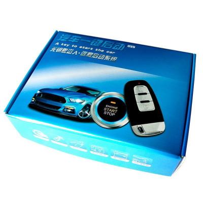 China Car Alarm  Smart One Button start/push system with vehicle gps locator for sale