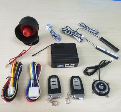 China Car PKE Keyless Entry Smart button start system with anti theft alarm for sale