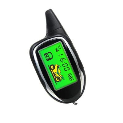 China Motorcycle Two Way Remote Engine Starter  Security Alarm System W/ 2 LCD Remote for sale