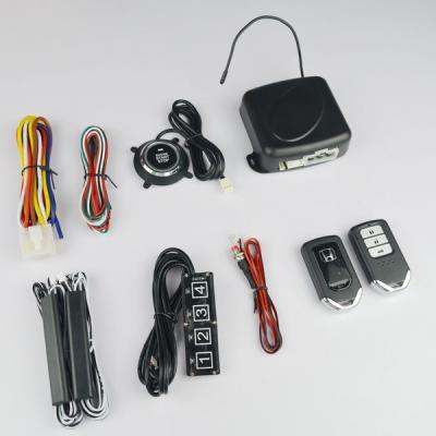 China Car Remote engine start PKE keyless entry car burglar alarm Smart button starter for sale