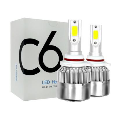 China Hot sell Cheap Price good quality car led headlight C6, H4  with small size for sale