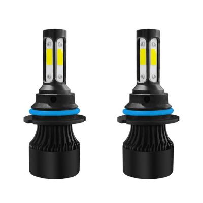 China Cheap Prcie black color car led headlights, luces led farros de carros for sale