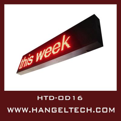 China P16mm Outdoor LED Scrolling Message Display Moving Sign High Brightness for sale