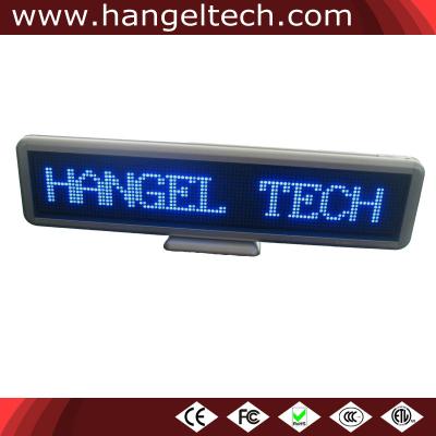 China 16x96 Programmable Desktop LED Counter Display Moving Display Scrolling Message Sign for sale
