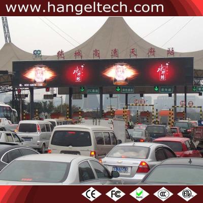 China Waterproof P10mm High Brightness RGB LED Display Billboard Mounted on Wall for sale