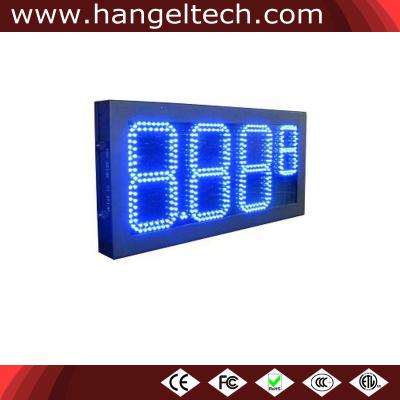 China 8 Inches Outdoor Waterproof LED Fuel Station Sign - 8.88 ^9 for sale