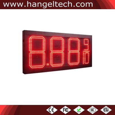 China 8 Inches Outdoor Water Proof LED Gas Station Price Signs - 8.88 9/10 for sale