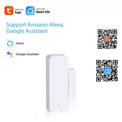 China Alarme do sensor da porta de WiFi da bateria de Tuya APP 1.5V do Smart Home à venda