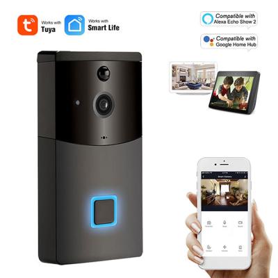 China 5m Nachtvisie 18650 de Videodeurbel van Batterijwifi Te koop