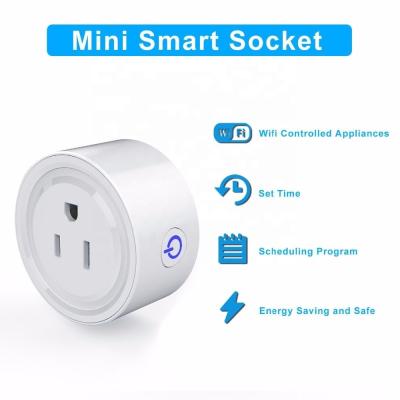China enchufe elegante de 10A Tuya WiFi en venta