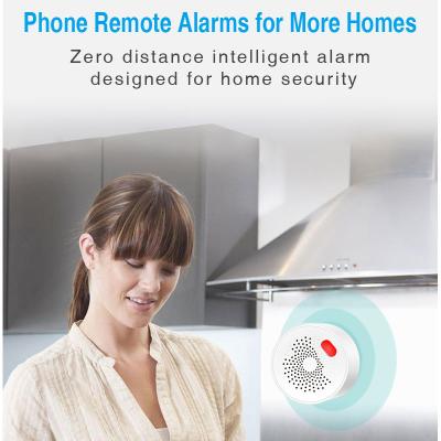China Detector de gas teledirigido de Tuya ROHS WiFi del teléfono en venta