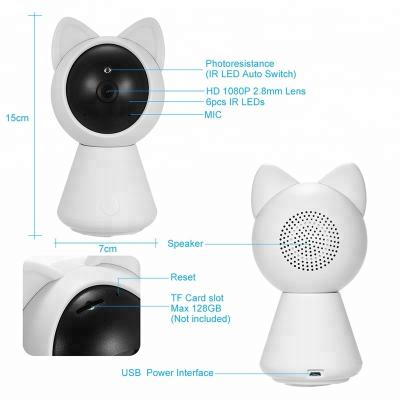 China Fern-Pixel-intelligente drahtlose Überwachungskamera ROHS 2.0Mega zu verkaufen
