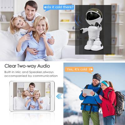 China Bidirectionele Audio Slimme Draadloze de Veiligheidscamera van 355degree AC240V Te koop