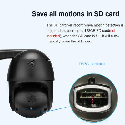 Cina 5X videocamera di sicurezza senza fili dello zoom 4G in vendita