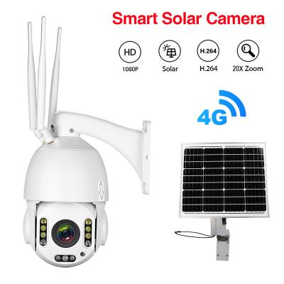 Cina 20X videocamera di sicurezza senza fili autoalimentata solare dello ZOOM 5.0MP 4G in vendita