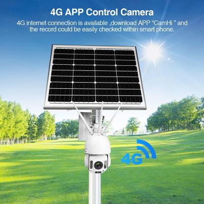 Cina 20X videocamera di sicurezza senza fili autoalimentata solare dello ZOOM 5.0MP 4G in vendita