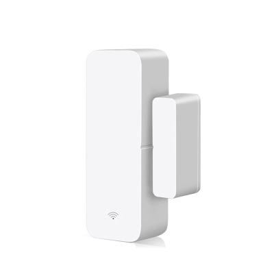 China Alarma en tiempo real del sensor de la puerta de Tuya Smart 8uA WiFi en venta