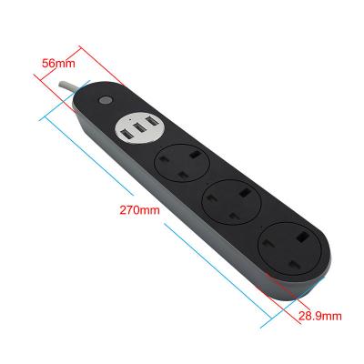 China Tipo BRITÁNICO trabajo del enchufe de 2400W Tuya WiFi Smart con el hogar de Google en venta