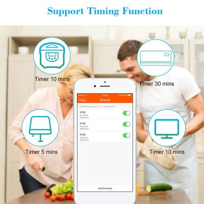 China Tipo BRITÁNICO trabajo del enchufe de 2400W Tuya WiFi Smart con el hogar de Google en venta