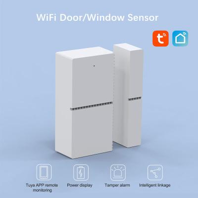 Cina allarme a distanza in tempo reale 160mA del sensore della porta di Wifi del App di 2.4Ghz Tuya in vendita