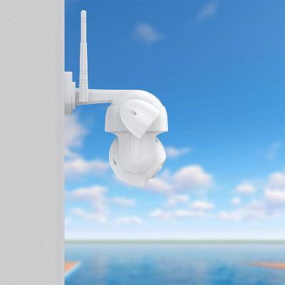 Cina Lente astuta della videocamera di sicurezza 3.6mm del proiettore PTZ di Tuya di visione notturna in vendita
