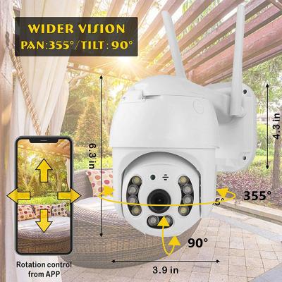 China Cámara CCTV inalámbrica DHCP teledirigido de Tuya de la prenda impermeable IP66 en venta