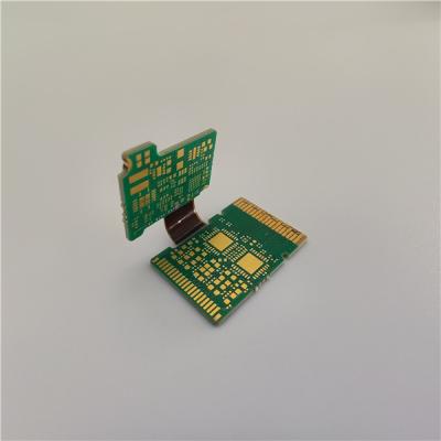 Cina Hdi oro di immersione di progettazione di Flex Pcb Stiffener Fpc Pcb di 3 strati in modulo dell'impronta digitale in vendita