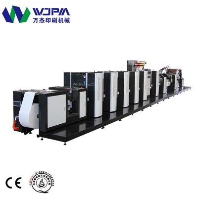 China WJPS-660 Wide Width Flexible Packaging Offset Printing Machine for sale