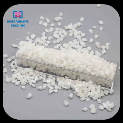China High Quality F320 Sand Blast Media Synthetic White Fused Alumina Polishing for sale