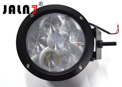 China 24V 6600LM Automotive Led Work Light , Round Adjustable Led Work Light for sale
