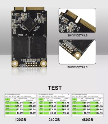 Cina azionamento semi conduttore 1tb 2tb del computer portatile dello SSD 128gb di 6gb/S Msata in vendita