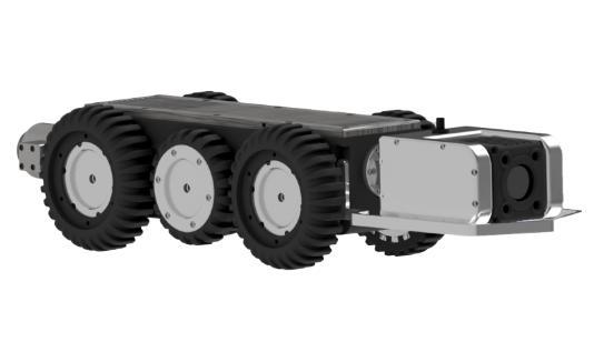K22-C 150mm pipeline robot with 120m Coil Cable and Infrared Video