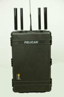 China Portable Frequency Jammer with 50-200m Range, 200-2250W Power for EOD and Security Operations for sale