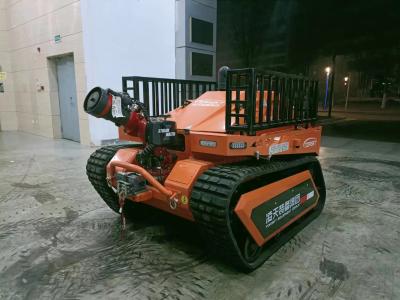 Chine Distance de commande à distance de 1100m Véhicule robot de lutte contre les incendies contrôlé par Android à vendre
