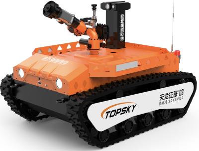 Chine RXR-MC80BD, robot de lutte contre les incendies et de reconnaissance de haute puissance, résistant aux explosions de taille moyenne à vendre