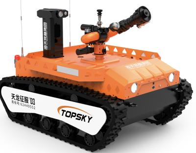 Chine RXR-MC80BD, robot de lutte contre les incendies et de reconnaissance de haute puissance, résistant aux explosions de taille moyenne à vendre