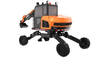 중국 보행 발굴기 철거 로봇 다기능 판매용