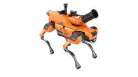 China IP67 Firefighting Intelligent Robot Dog 55kg 22.4Ah Lithium Battery Four-Legged Rescue Robot for sale