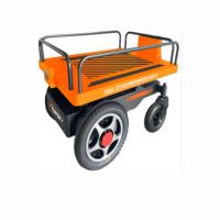 China Autonomous Follow-up Transportation Robot 200kg Payload Industrial AGV for Factory Warehouse for sale
